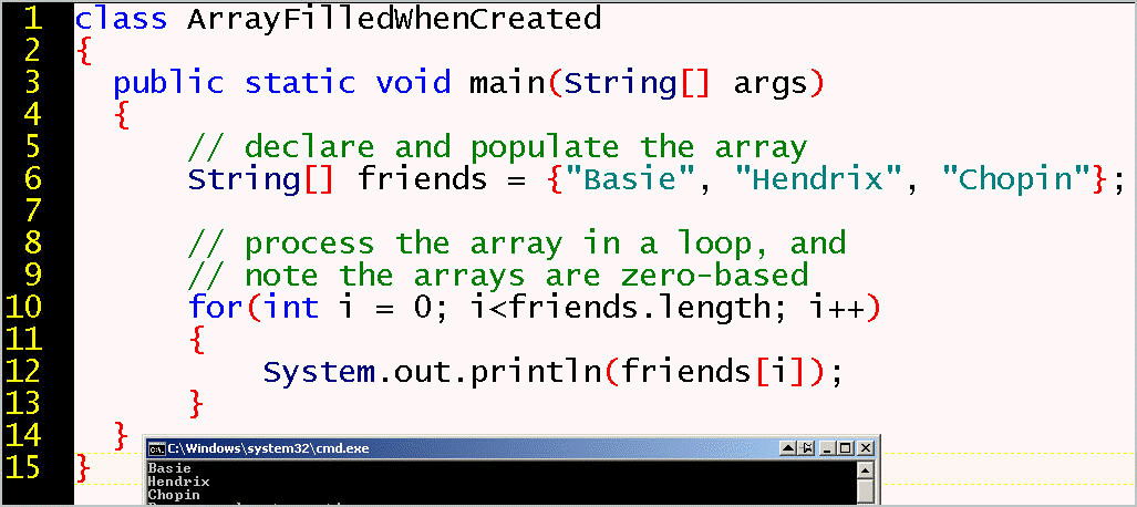 Session 5 Lecture Notes First Course In Java